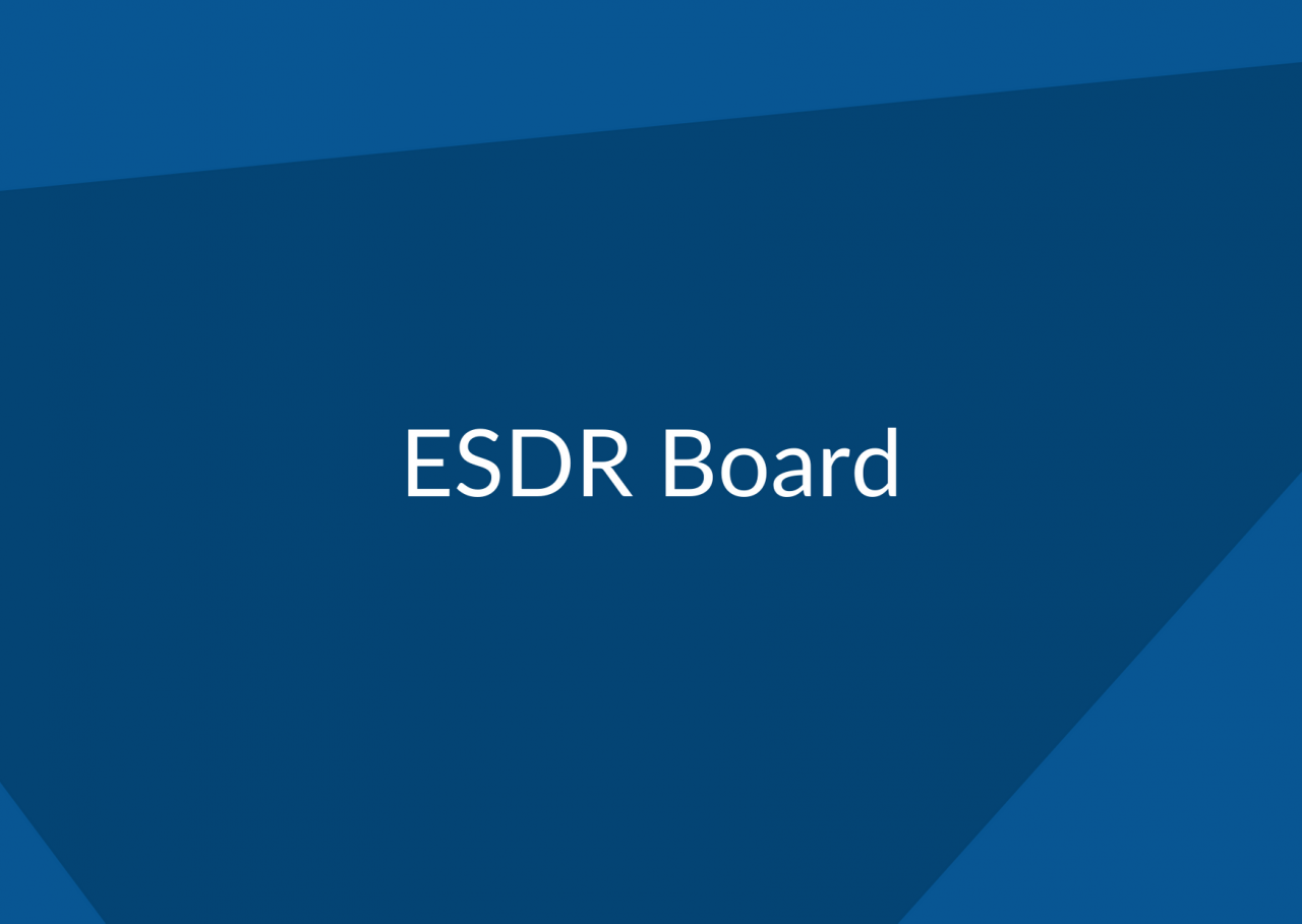 Leadership & Committees - ESDR LEADERSHIP & COMMITTEES